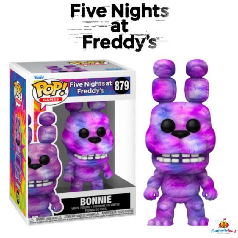 Promo Funko Pop Games Five Nights At Freddys Fnaf Bonnie Tie Dye