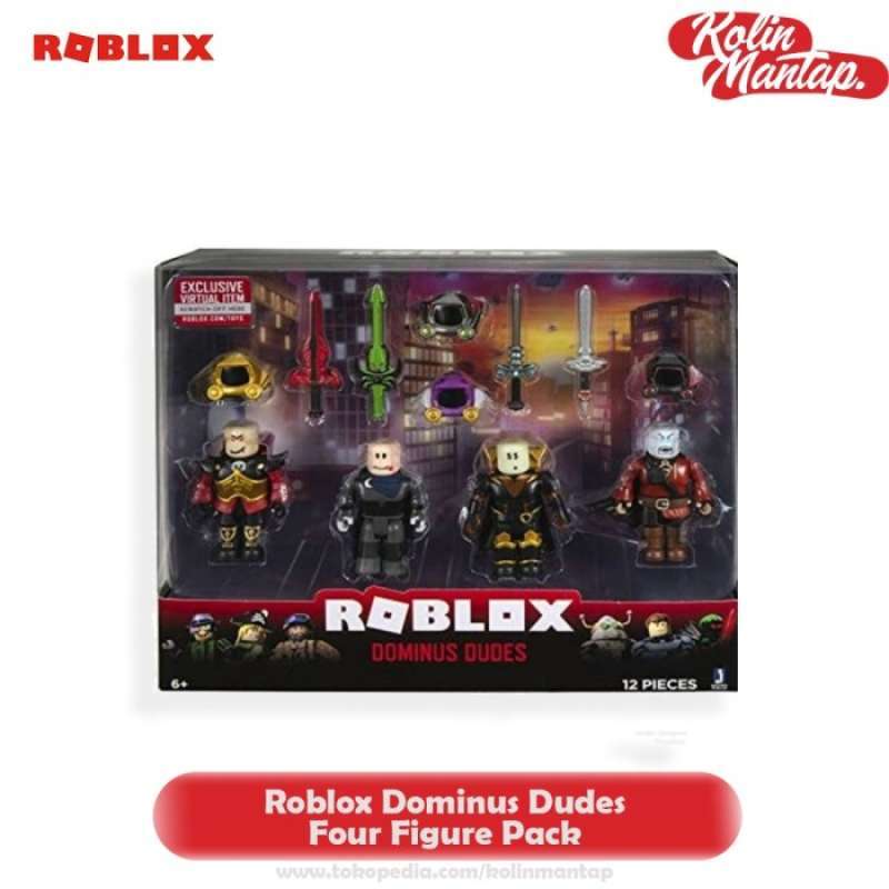 Promo Roblox Dominus Dudes Four Figure Pack Diskon 23% Di Seller ...