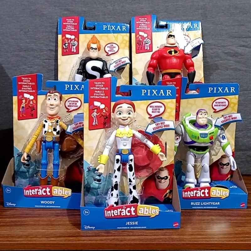 Promo Disney Pixar Interactables Toy Story and Incredibles Talking ...