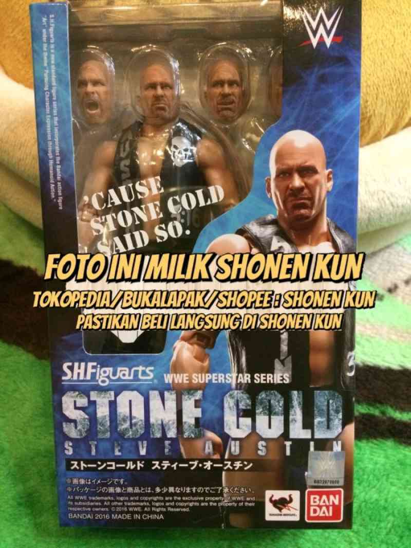 Promo Shf Figuarts Stone Cold Steve Austin Wwe Smackdown Raw Bandai Ori ...