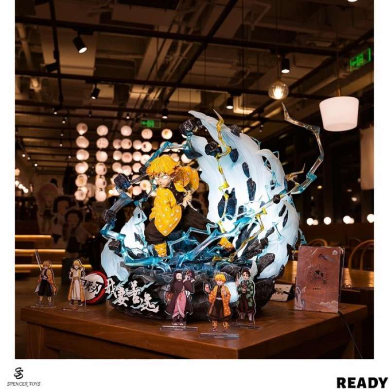 Jual Ready Stock Resin Statue Zenitsu By Infinity Studio Spencertoys Di ...