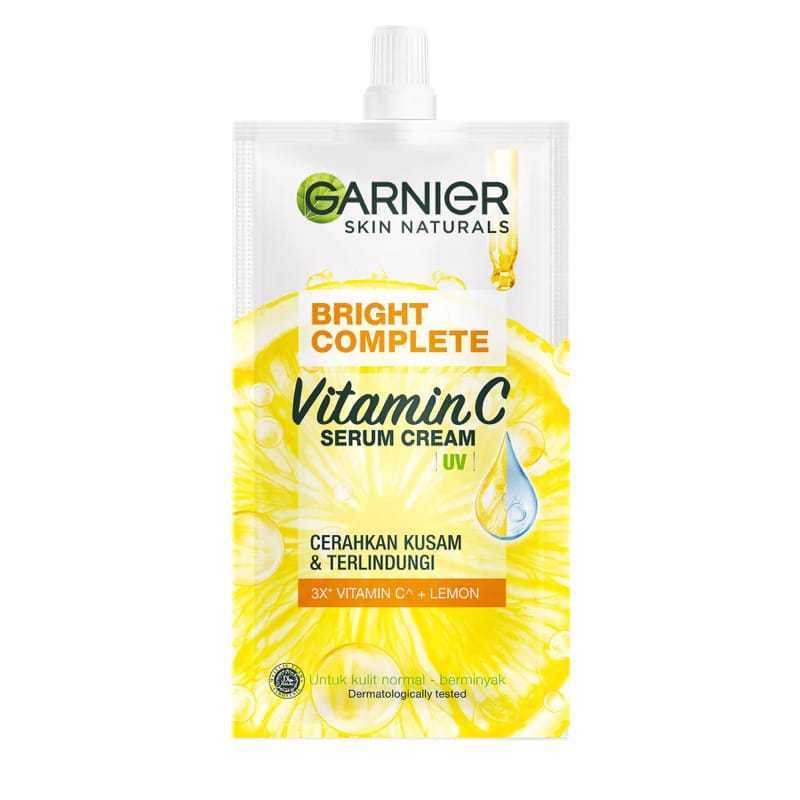 Jual Garnier Bright Complete Vitamin C Serum Cream Uv Sachet Di Seller Albayyinah Store - Kebon ...