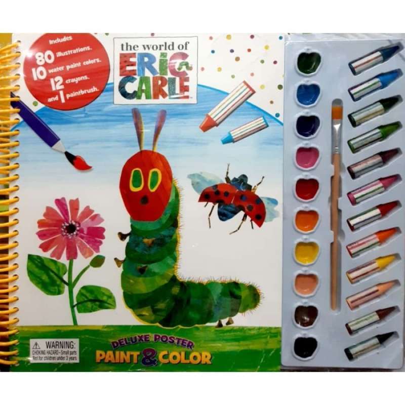 Promo Deluxe Poster Paint & Color - The World Of Eric Carle Diskon 23% ...