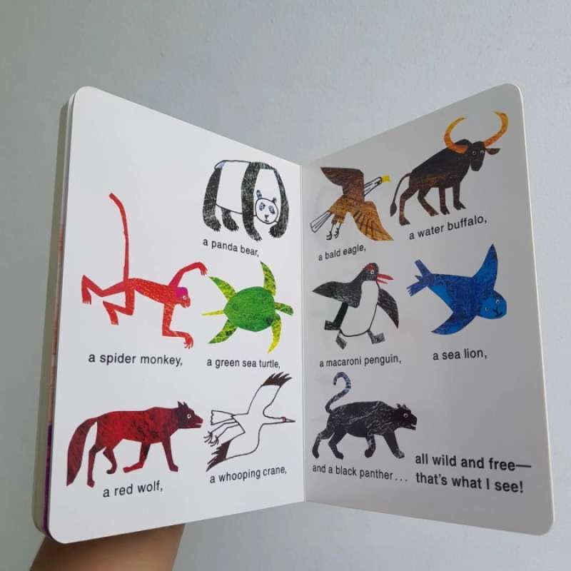 Promo Panda bear panda bear what do you see board book by eric carle ...