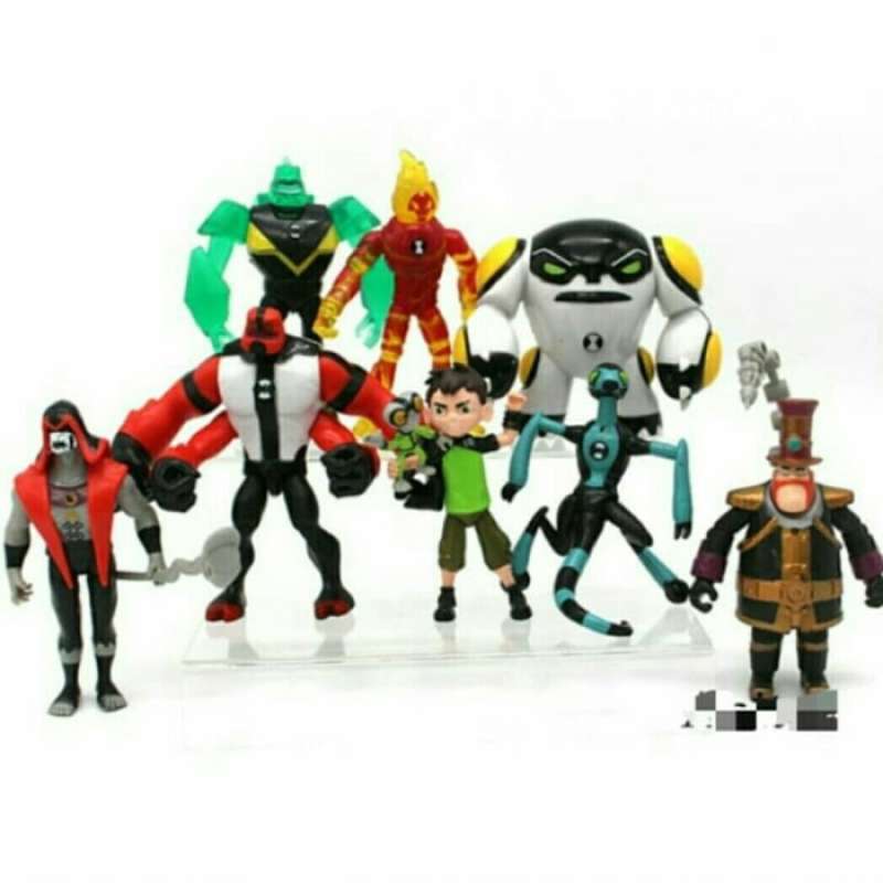 Promo FIGURE BEN 10 SET 8 MAINAN ANAK BEN 10 Diskon 23% di Seller ...