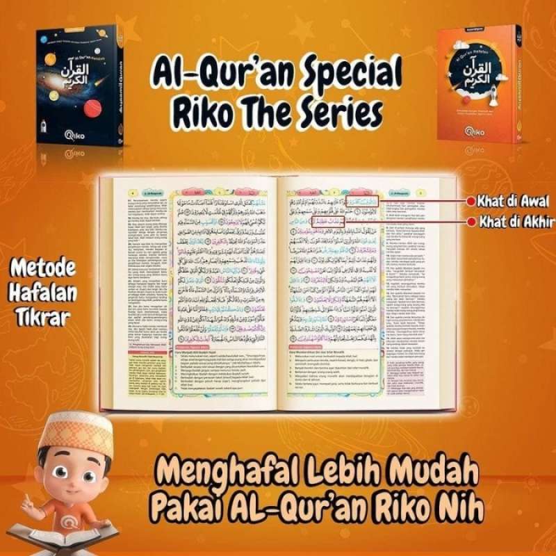 Promo Al Quran Anak Riko The Series - Transliterasi Terjemah Tajwid Diskon 23% Di Seller Kim ...