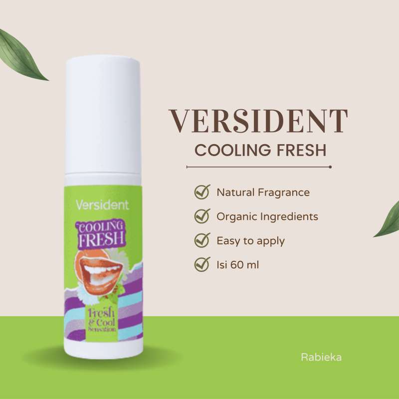 Jual Versident Cooling Fresh - Parfum Mulut Pewangi Mulut di Seller ...