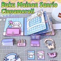 Jual Sanrio Quiet Book Cinnamoroll Kuromi Buku Diy Handmade Toys Paper