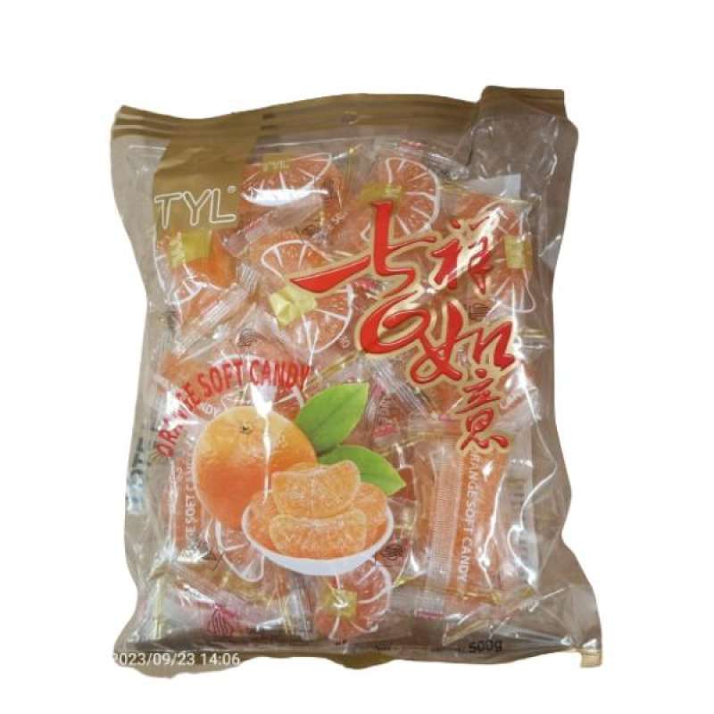 Promo Tyl Orange Soft Candy 500g Diskon 6% Di Seller Masfoodindonesia ...