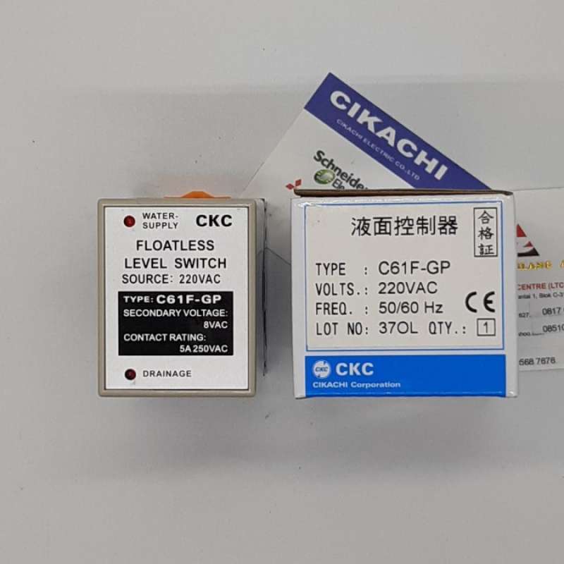 Promo C61F-GP (220V), FLOATLESS LEVEL SWITCH , CKC Diskon 23% di Seller ...