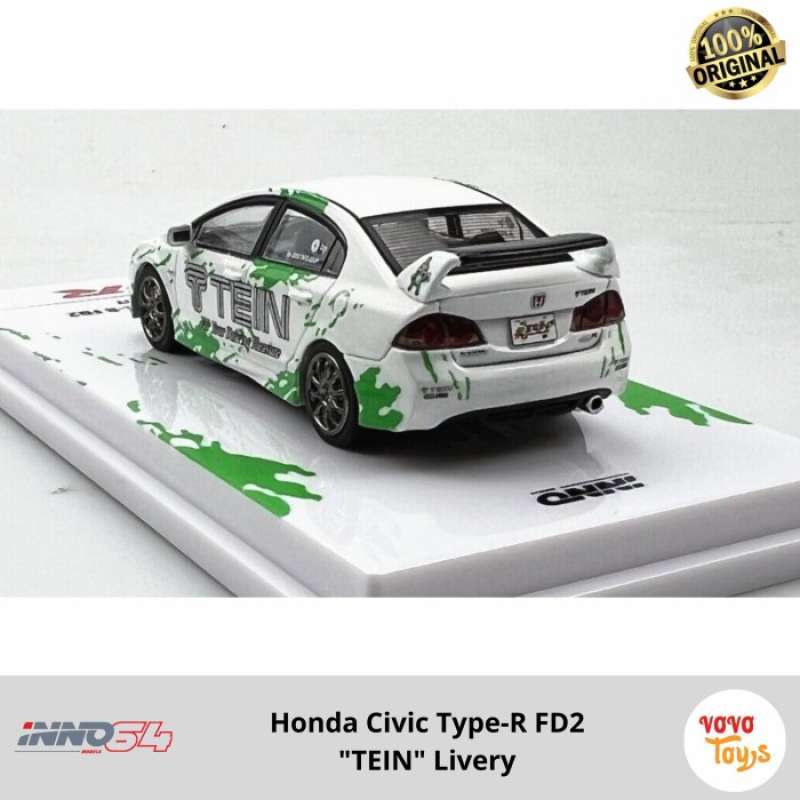 Promo Inno 1/64 Honda Civic Type-R FD2 TEIN Livery Inno64 Diskon 23% di ...