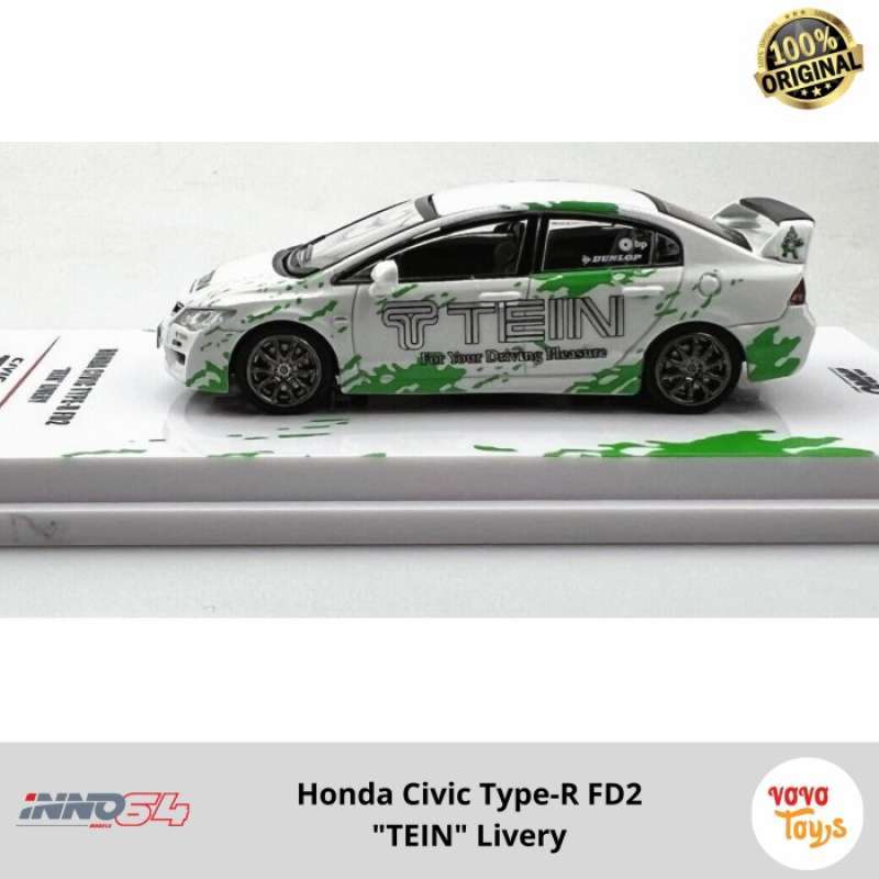 Promo Inno 1/64 Honda Civic Type-R FD2 TEIN Livery Inno64 Diskon 23% di ...