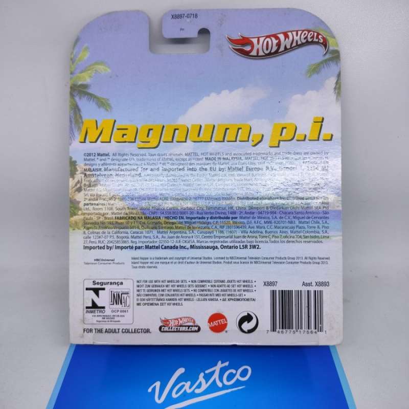 Promo Hot Wheels Magnum PI Island Hopper Hotwheels Retro Entertainment ...