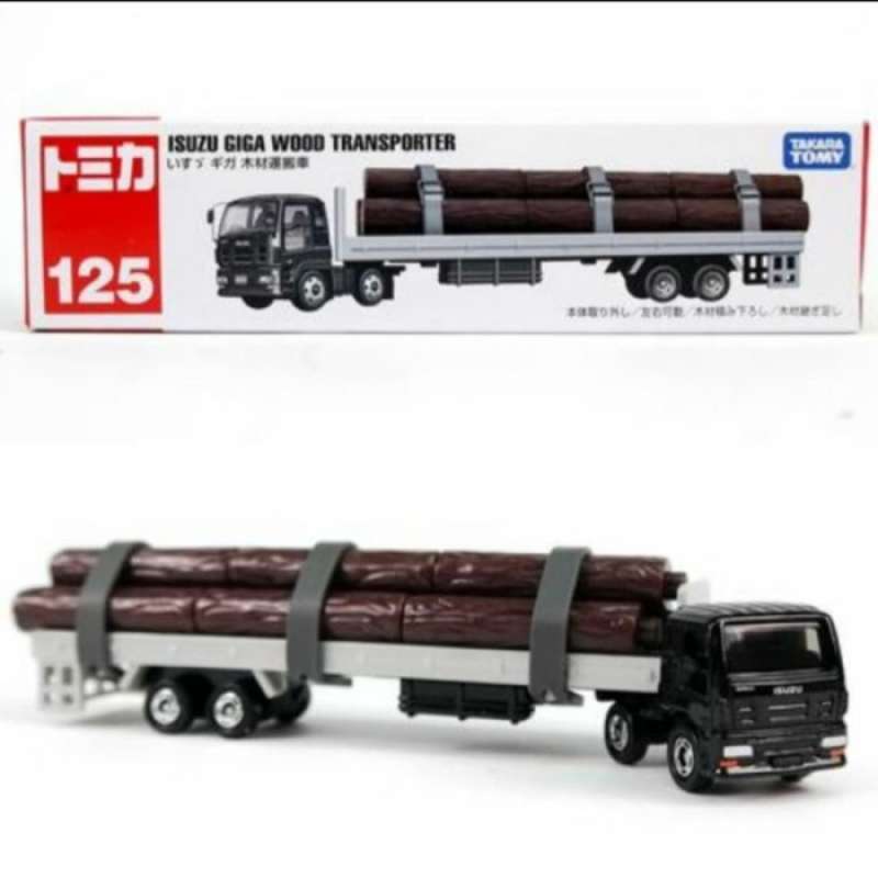 Promo Tomica Reg 125 Isuzu Giga Wood Transporter Diskon 23% di Seller ...