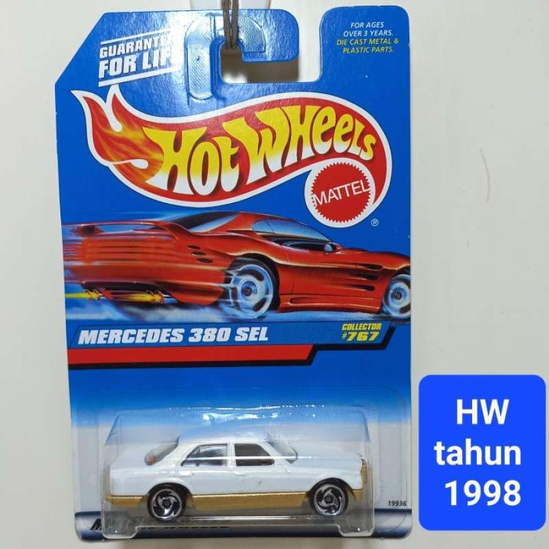 Promo Hot Wheels Mercedes 380sel Hw 1991 Diecast Mercy 380 Sel Eagle ...