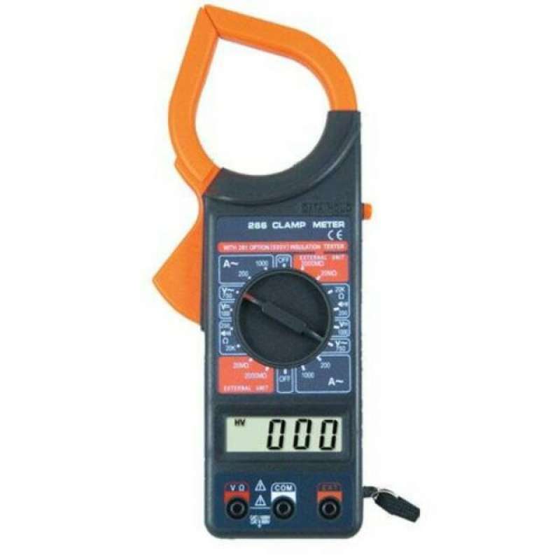 Promo Digital Clamp Meter Tang Ampere Digital Alat Ukur Listrik Clamp ...