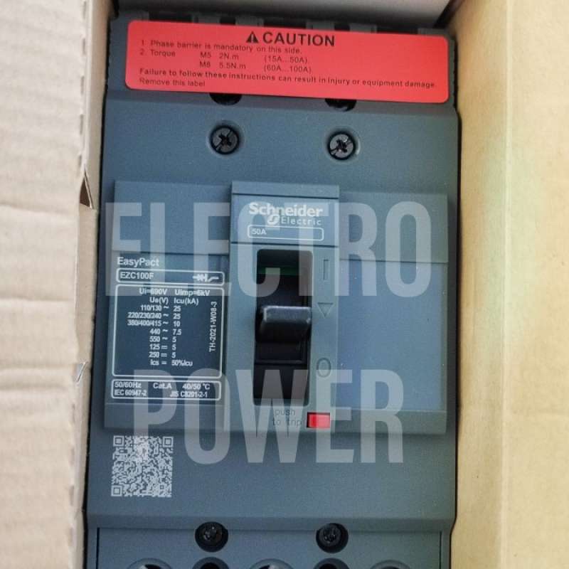 Promo Schneider Easypact EZC100F 20A 3P NFB 3 phase mccb Diskon 23% di Seller Lixia Store ...