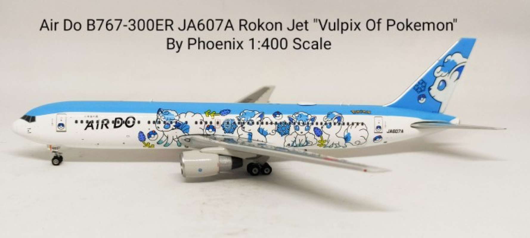 Promo Air Do B767-300ER JA607A Rokon Jet Vulpix Of Pokemon By Phoenix 1 ...
