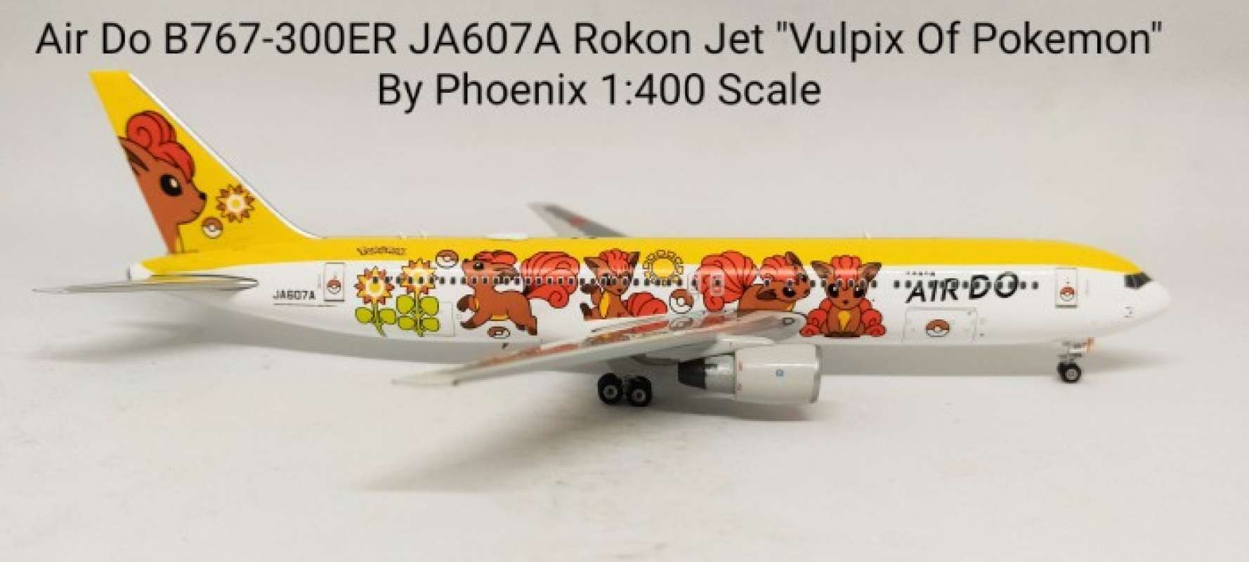 Promo Air Do B767-300ER JA607A Rokon Jet Vulpix Of Pokemon By Phoenix 1 ...