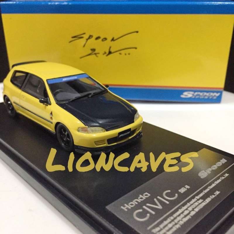 Promo Spoon Sport Honda Civic SIR-II - EG6 Diecast - 1:43 Diskon 23% di ...