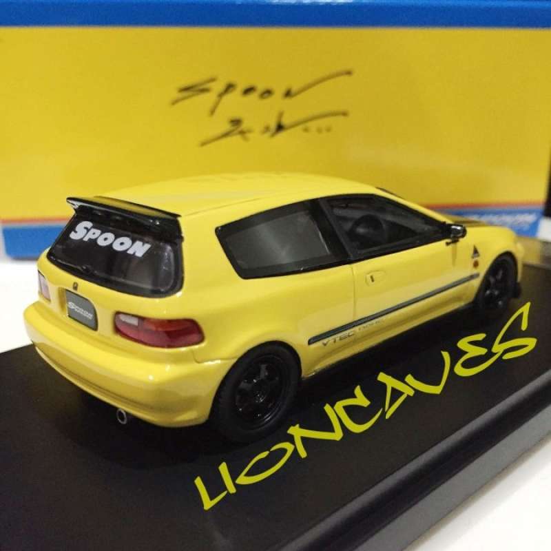 Promo Spoon Sport Honda Civic SIR-II - EG6 Diecast - 1:43 Diskon 23% di Seller Qairina Store ...