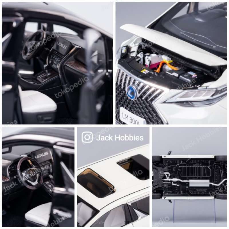 Promo 1:18 Diecast Lexus LM300 Kengfai not alphad vellfire autoart ...