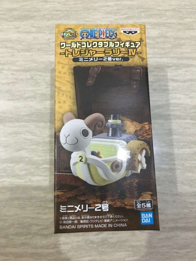 Promo One Piece World Collectable Figure WCF Treasure Rally Mini Merry ...