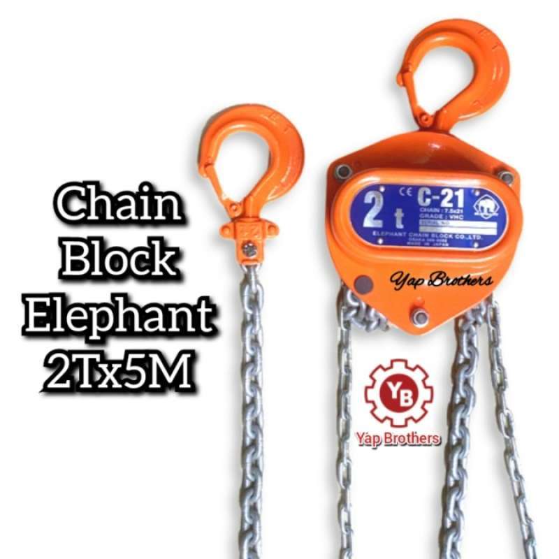 Promo CHAIN BLOCK ELEPHANT 2TX5M Diskon 23% di Seller Gamora store ...