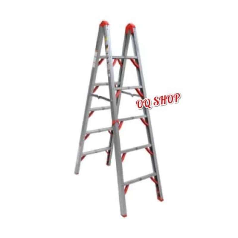 Promo KRISBOW TANGGA ALUMINIUM 5 STEP 1.85M / LADDER ALU STICK FOLDING ...