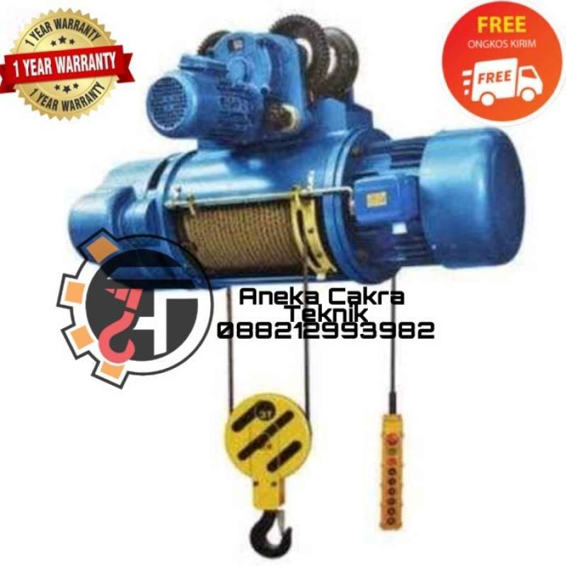 Promo wire rope hoist crane 5 ton x 12 meter Tokyo Lift japan Quality ...