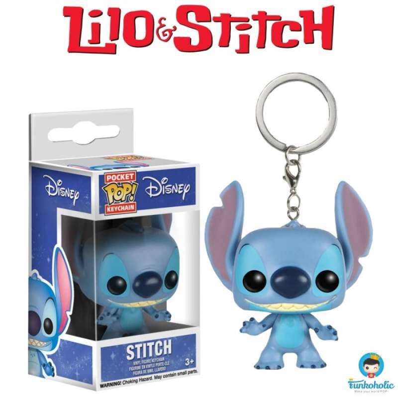 Promo Pocket Pop Keychain Disney Lilo And Stitch Stitch Diskon 23 Di