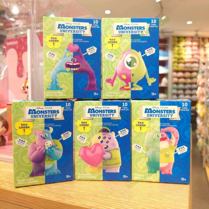 Promo MINISO ðŸ†• Figure Monster University (Normal atau Surprised ...