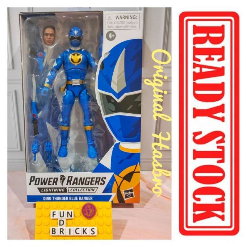 Promo Hasbro Power Rangers Lightning Collection Dino Thunder Blue Ranger Diskon 23% di Seller ...