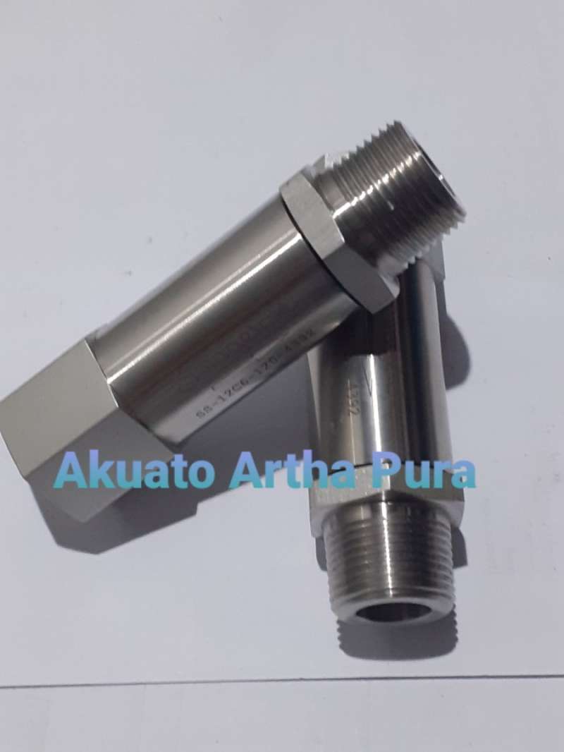 Promo Check valve 3/4 Male x 3/4 Female NPT- Swagelok SS-12C6-120-4392 ...