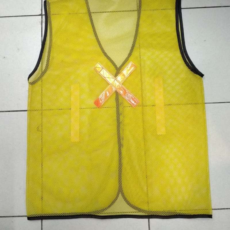 Promo Rompi lokal x kuning vest jaring scotlite scotlight Diskon 23% di ...
