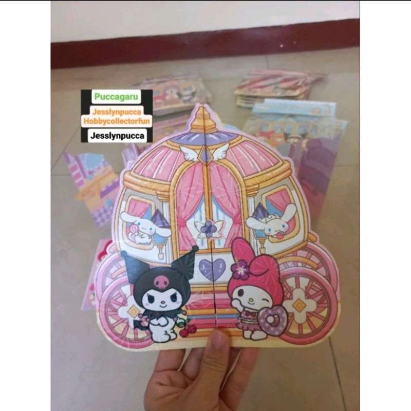 Jual MAINAN JENDELA KERETA BESAR SANRIO DRESS UP CINNAMOROLL MELODY ...