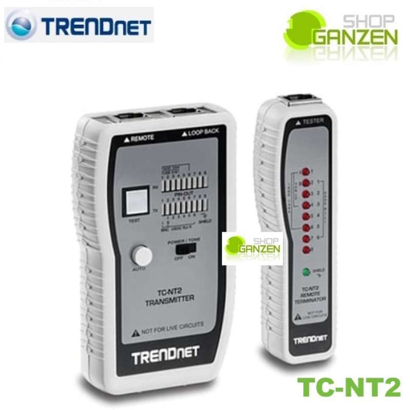 Promo Trendnet TC-NT2 Cable LAN Tester Kabel Lan Tester Diskon 23% di ...