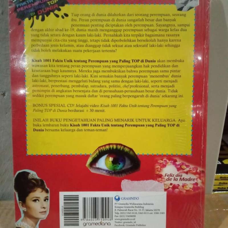 Jual Kisah 1001 Fakta Unik tentang Perempuan yang Paling TOP di Dunia + CD di Seller Samudra ...