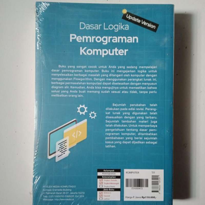 Jual Dasar Logika Pemrograman Komputer Update Version - Abdul Kadir di Seller Samudra_Solo ...