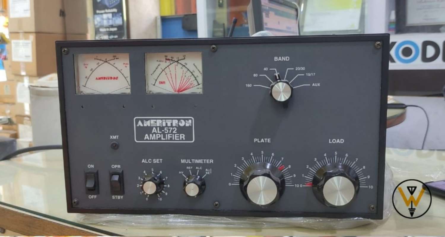 Jual Ameritron Al-572x Hf Pa 1,2 Kw W/4x572 Al572x Amplifier 1300w Ori ...