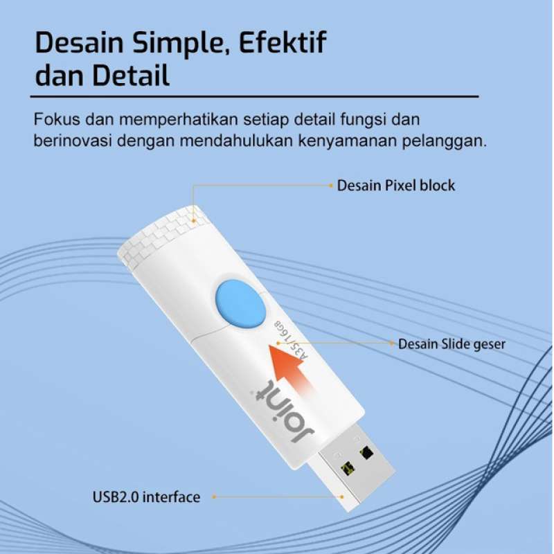 Jual Usb Flashdisk Joint A35 - 100% Original Di Seller Pt. Primajaya ...