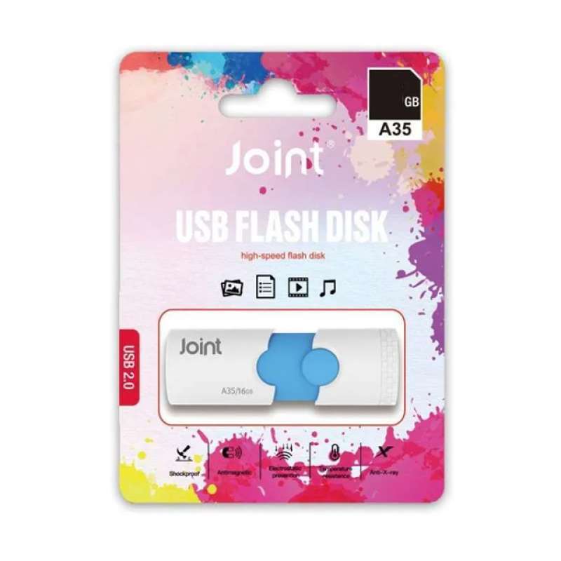 Jual USB Flashdisk Joint A35 - 100% Original - Blue 32GB di Seller PT ...