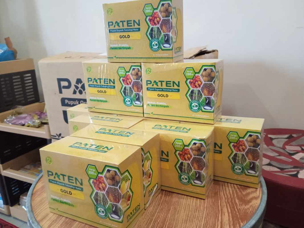 Jual Pupuk Paten Gold Sawit Paket 1 Hektar 10 Box Free 1 Box Total 11 ...