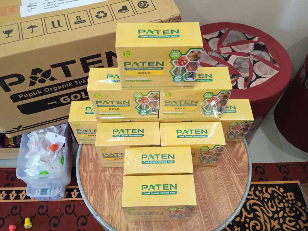 Jual Pupuk Paten Gold Sawit Paket 1 Hektar 10 Box Free 1 Box Total 11 ...