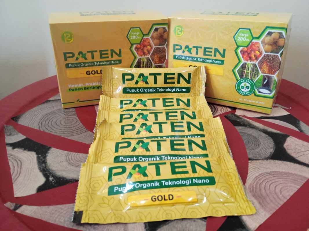 Jual Pupuk Paten Gold Sawit Paket 1 Hektar 10 Box Free 1 Box Total 11 ...