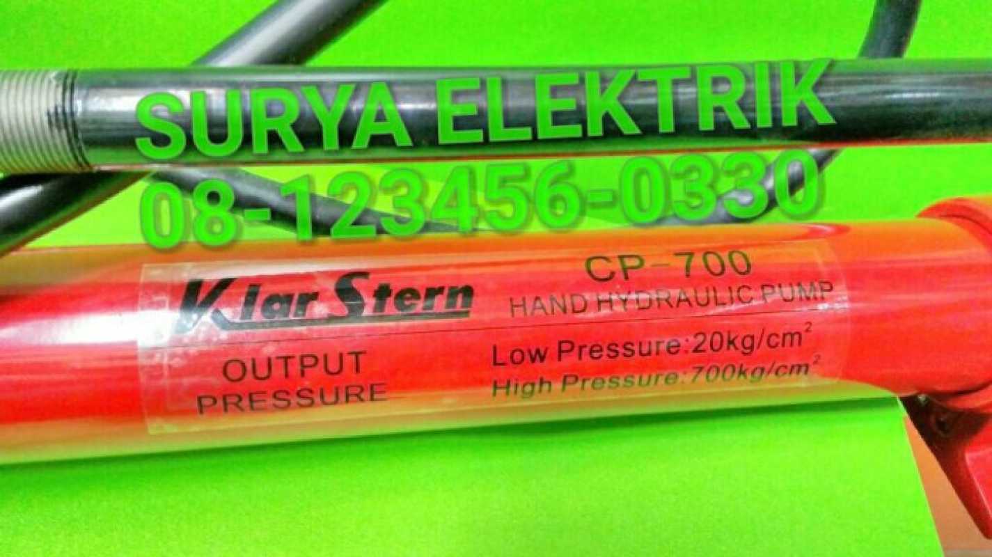 Jual POMPA MANUAL HIDROLIK HIDROLIC HYDRAULIC HIDROLIS CP700 CP-700 CP 700 di Seller Grand ...
