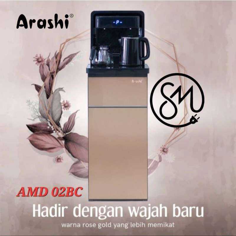 Jual Dispenser Arashi AMD 02BC galon bawah Multifungsi AMD02BC Bottom ...
