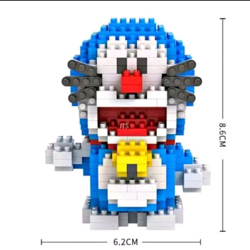 Jual Loz 9804 Stand Up Doraemon Series Mainan Anak Kreatif Balok Susun ...