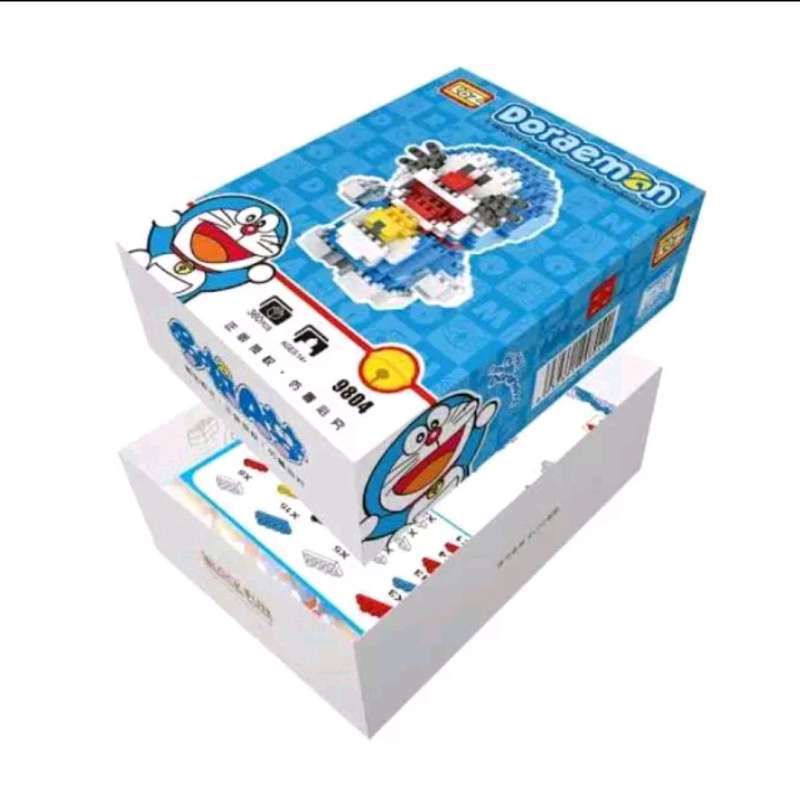 Jual Loz 9804 Stand Up Doraemon Series Mainan Anak Kreatif Balok Susun ...