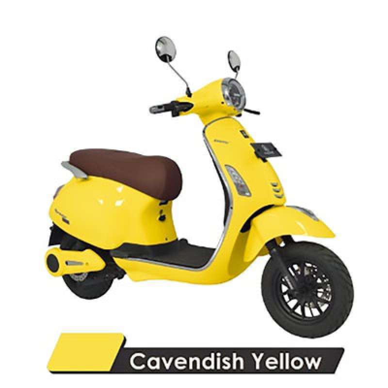 Jual Motor Listrik EXOTIC SPRINTER PRIME Model Vespa - Graphite Gray di ...